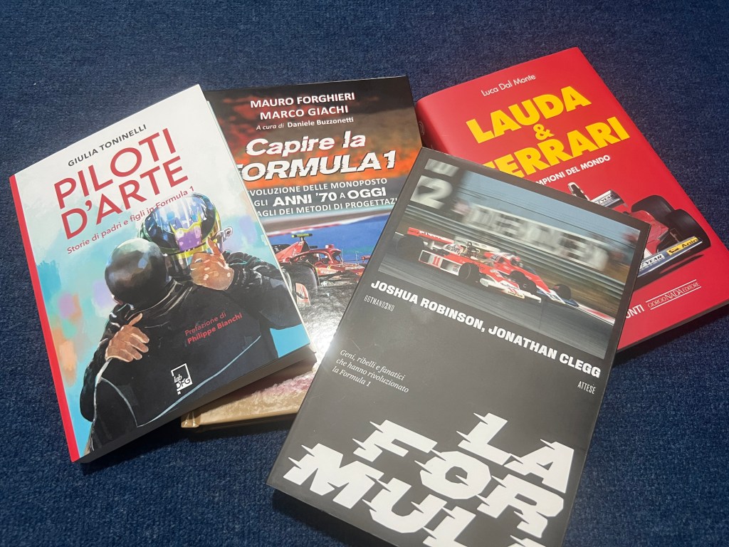 Quattro libri da corsa: Piloti d'Arte, La Formula, Lauda & Ferrari e l ...